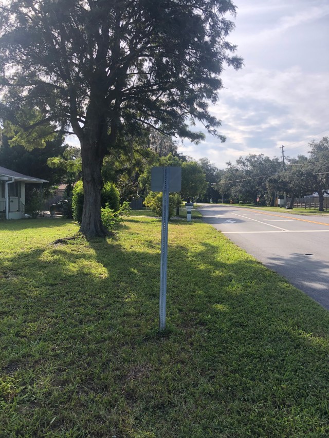 The smallest road sign in the world? | prior probability